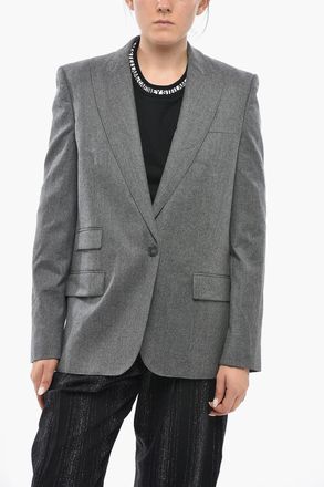 Stella McCartney Wollblazer Mit Spitzem Revers Stella McCartney