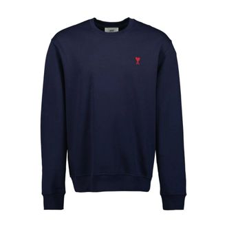 Ami Ami De Coeur Sweatshirt - - Sweatshirts & Hoodies - Herren - Blau - XS