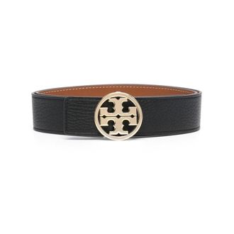 Tory Burch Wendbarer Schwarzer Leder Casual G&uuml;rtel - - Accessories - Damen - Schwarzk - L