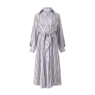 Zimmermann Femme, Robes, Bleu, Taille: 38 FR Midi Shirt Dress