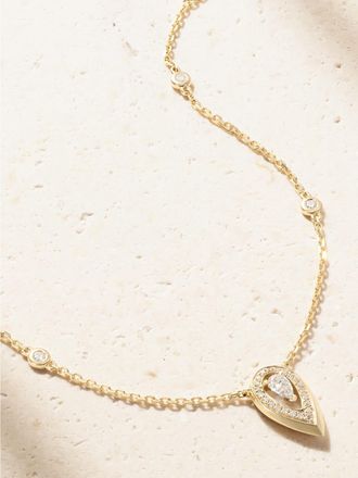 Messika Fiery Kette Aus 18 Karat Gold Mit Diamanten