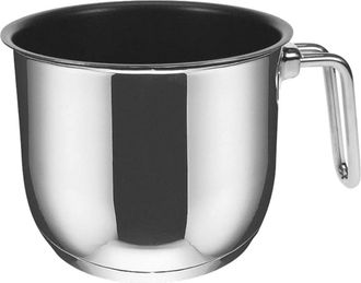 Berndes Injoy Milchtopf 1L - für alle Herdarten inkl. Induktion -Hochglanzpolierter & nickelfreier Edelstahl - PTFE-Antihaftbeschichtung - backofengeeignet - 