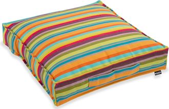 H.O.C.K. Matratzenkissen Outdoor Yucatan (50x50x10cm, Multicolour)