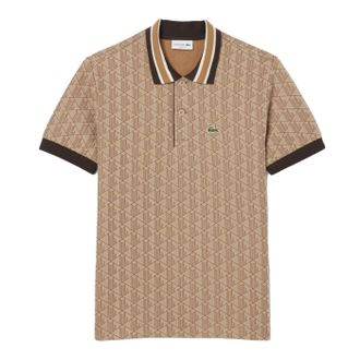 Lacoste Poloshirt Lacoste Classic Fit Monogramm Polo