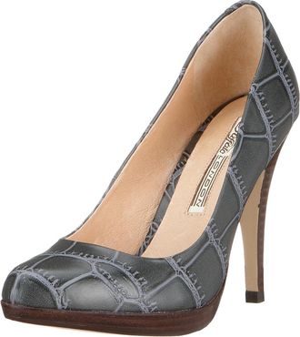 Buffalo croco pu 109-1839, Damen Pumps, grau / grey, (grey 01), EU 41