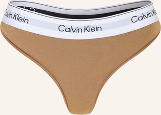 Calvin Klein String Icon Cotton Modal beige