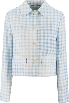 Ermanno Scervino Femme, Vestes, Multicolore, Taille: 36 FR Veste &agrave; poches passepoil&eacute;es
