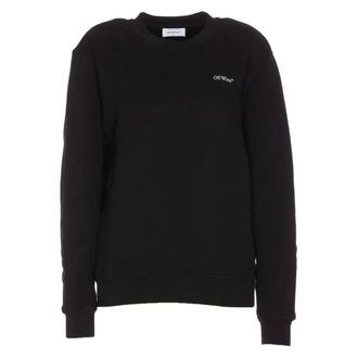 Off-white Femme, Sweatshirts et sweats &agrave; capuche, Noir, Taille: 40 FR Pull