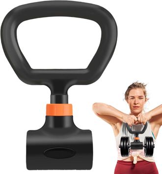 Generico Kettlebell-Konverter mit Hanteln: verstellbares Zubeh&ouml;r f&uuml;r Trainingsger&auml;te, langlebige Konstruktion aus ABS, Gewichtheber-Werkzeug f&uuml;r Krafttraining,