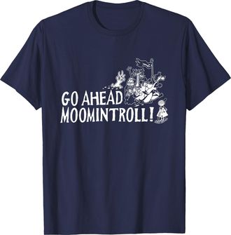 Moomin Go Ahead Moomintroll! Winterspiele Sport T-Shirt