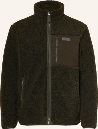Fynch-Hatton Fynch-Hatton Teddyfell-Jacke gruen