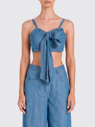 Twin-Set Top Femme couleur Denim