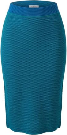 Malo Jupe crayon en maille - Femme - Jupes - Bleu - Taille: 40 FR
