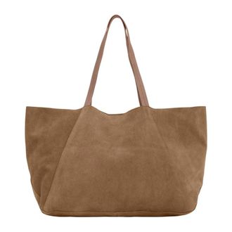 BTF-CPH Suede Shopper - - Bags - Damen - Braun - ONE SIZE