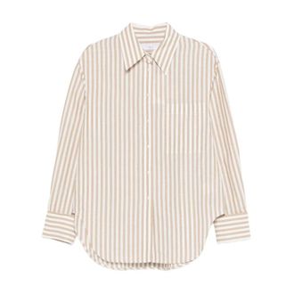 Iro Modernes Langarmhemd mit Knopfleiste - - Blouses & Shirts - Damen - Beige - L