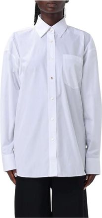 Stella McCartney Femme, Blouses et Chemises, Blanc, Taille: 38 FR Casual Chemises