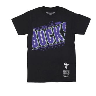 Mitchell & Ness Big Face 7.0 Tee - Homme - Sport - Noir - Taille: XL