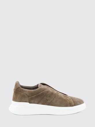 Hogan H580 Slip-on-Sneaker aus Veloursleder mit Chunky-Sohle