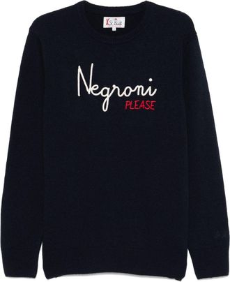 MC2 Saint Barth Heron Pullover - Blau