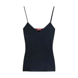 Max Mara Damen, Oberteile, Blau, MGr&ouml;&szlig;e
