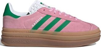 adidas IE0420 GAZELLE BOLD True Pink/Green/Footwear White, True Pink Green Footwear White, 24.5 cm