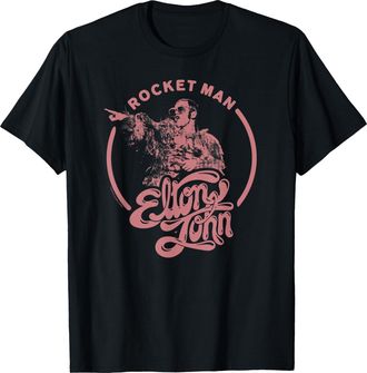 Elton John Rocketman Circle Point Musiksänger T-Shirt