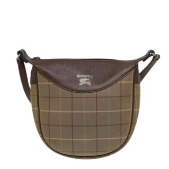 Burberry Sac bandouli&egrave;re Pre-owned &agrave; motif Nova check - Femme - Pre-owned - Beige - Taille: ONE Size