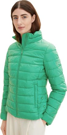Tom Tailor Damen 1034121 Lightweight Steppjacke, 31032 - Vivid Leaf Green, M