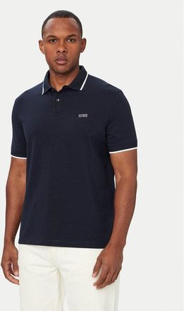 Guess Poloshirt M6YP47 K4898 Dunkelblau Regular Fit