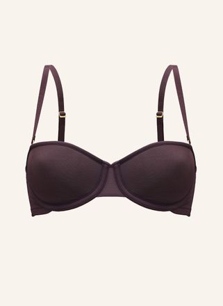 Wolford Bh Sheer Opaque Bandeau Bra lila