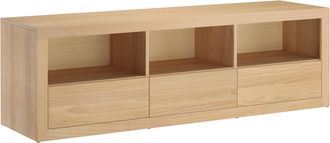 Erst-Holz Fernsehboard TV-Element Lowboard TV-Schrank 160x44x50 Buche lackiert 90.51-16