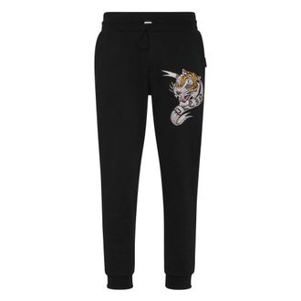 Philipp Plein Jogginghose Tattoo - - Trousers - Herren - Schwarzk - 3XL