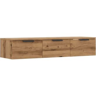 vidaXL Wandschrank Artisan-Eiche 102x30x20 cm Holzwerkstoff Vidaxl