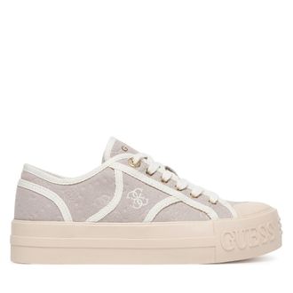 Guess Sneakers aus Stoff Guess FLPISS FAL12 Beige