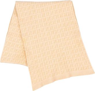 Fendi T&uuml;cher & Schals - Fendi FF Monogram Wool Scarf Schal - Gr. unisize - in Bunt - f&uuml;r Damen