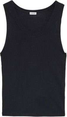 Loewe Débardeur Anagram en soie mélangée