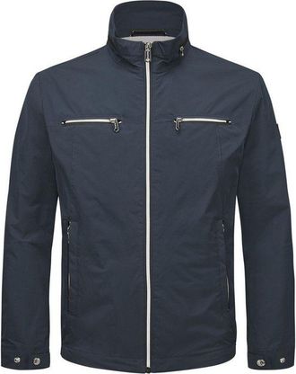 Milestone Sommerjacke MSBrandon Herren Jacke leicht &Uuml;bergangsjacke mit Logo Badge