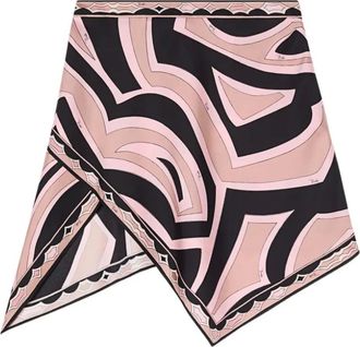 Pucci Femme, Jupes, Multicolore, Taille: 38 FR Silk Twill Mini Skirt