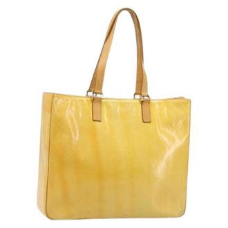 Louis Vuitton Pre-owned Vintage Lackleder Tote - - Pre-owned - Damen - Beige - ONE SIZE