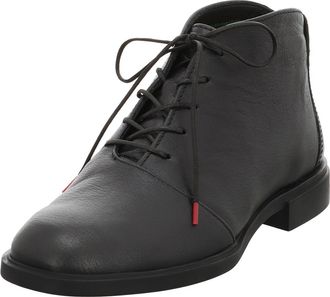 Think Think NINA Damen chromfrei gegerbte nachhaltige Stiefelette, SCHWARZ/Kombi 0010, 36 EU