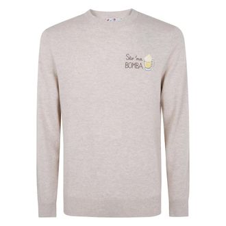 MC2 Saint Barth Herren, Strickwaren, Beige, MGr&ouml;&szlig;e