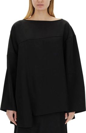 Jil Sander Femme, Sweatshirts et sweats &agrave; capuche, Noir, Taille: 38 FR Top