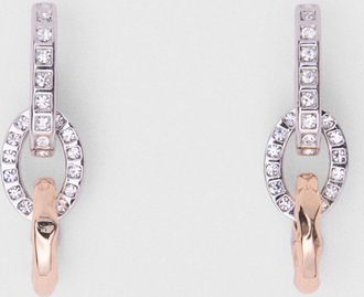 Maje Boucles DOreilles Maillons - Dore / Argente - Maje