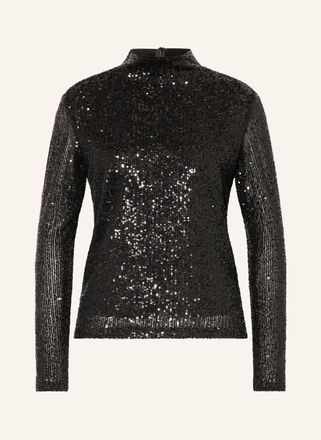 Mrs & Hugs Mrs & Hugs Longsleeve Mit Pailletten schwarz