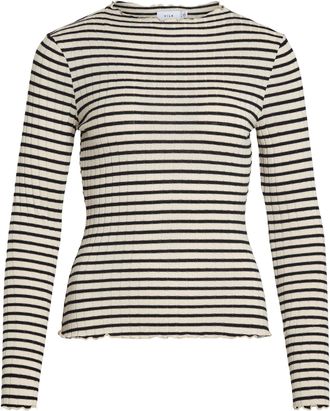 Vila Virika L/S Funnel Neck Top - Noos