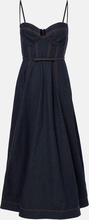 Zimmermann Robe Crush en jean