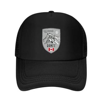 Generic Casquettes de Baseball pour Hommes Hommes, Casquette de Baseball Banff Canada Marque Casquette de Plage pour Hommes Chapeau de Plage Chapeau de Luxe p