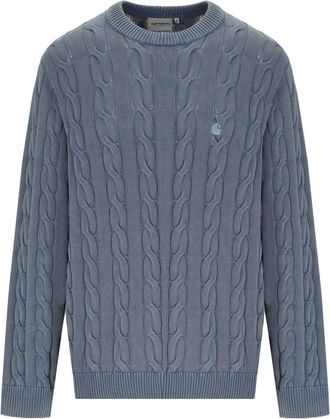 Carhartt Work in Progress PULL &Aacute; COL ROND CARTER COZY BLUE CARHARTT WIP