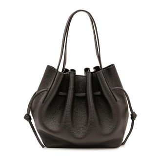 Yuzefi Weiche strukturierte Tasche - - Bags - Damen - Schwarzk - ONE SIZE