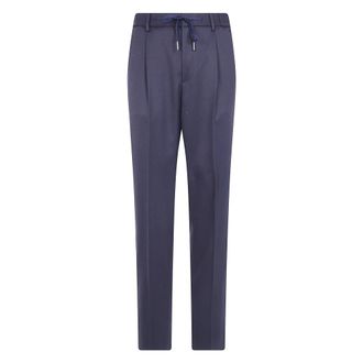 Tagliatore Straight Hosen - - Trousers - Herren - Blau - XL